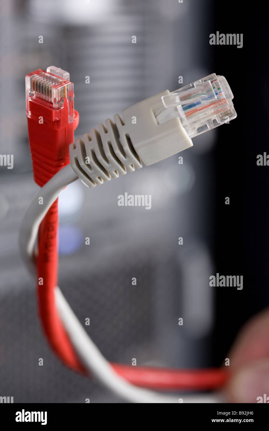 Twisted pair cable hi-res stock photography and images - Alamy