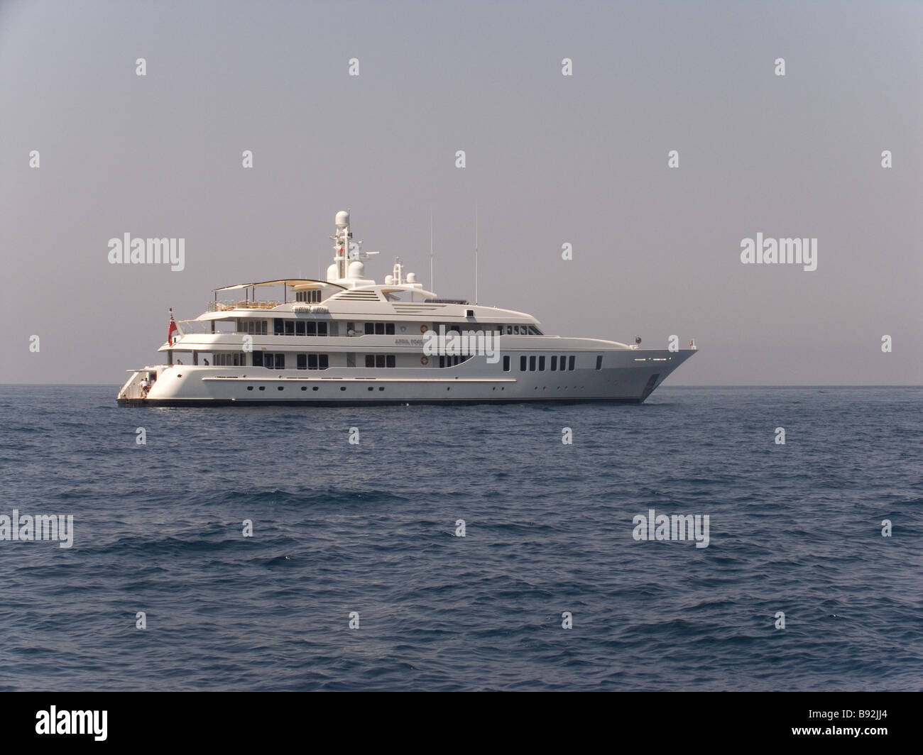 Ship Capri Island Italy Europe Stock Photo - Alamy