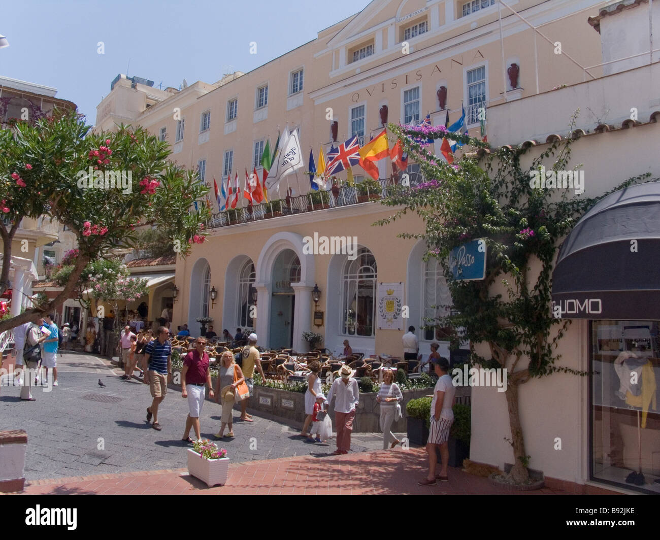 Capri Capri Island Italy Europe Stock Photo - Alamy