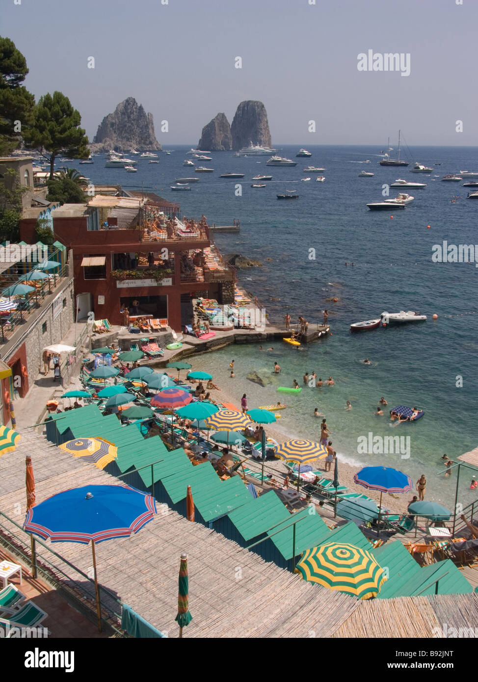 Capri beach hi-res stock photography and images - Alamy