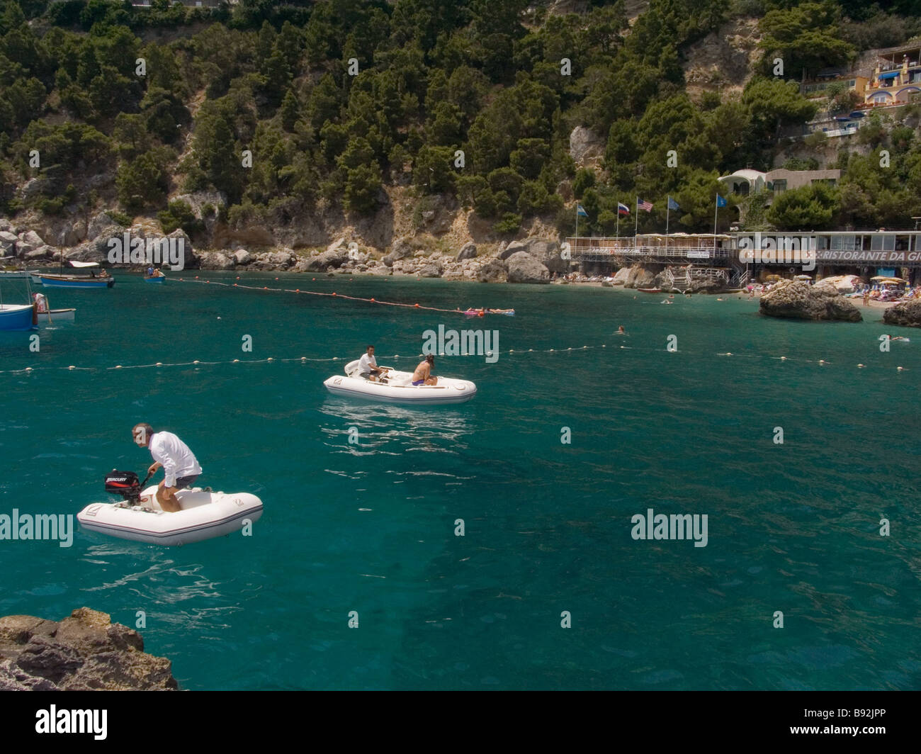Marina Piccola at Capri Capri Island Italy Stock Photo - Alamy