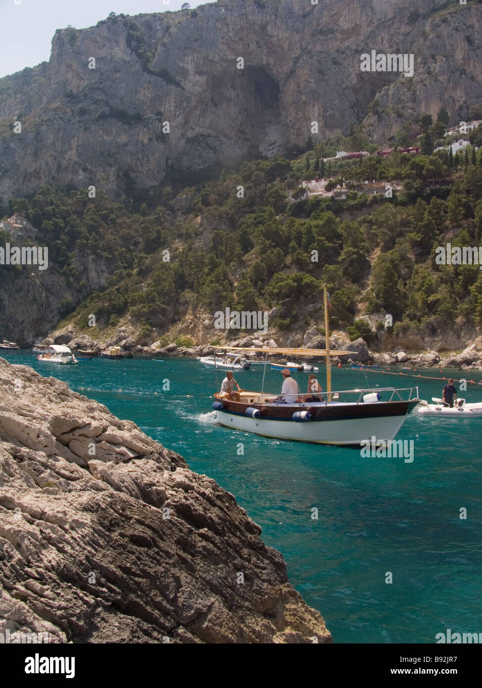 Marina Piccola at Capri Capri Island Italy Stock Photo - Alamy