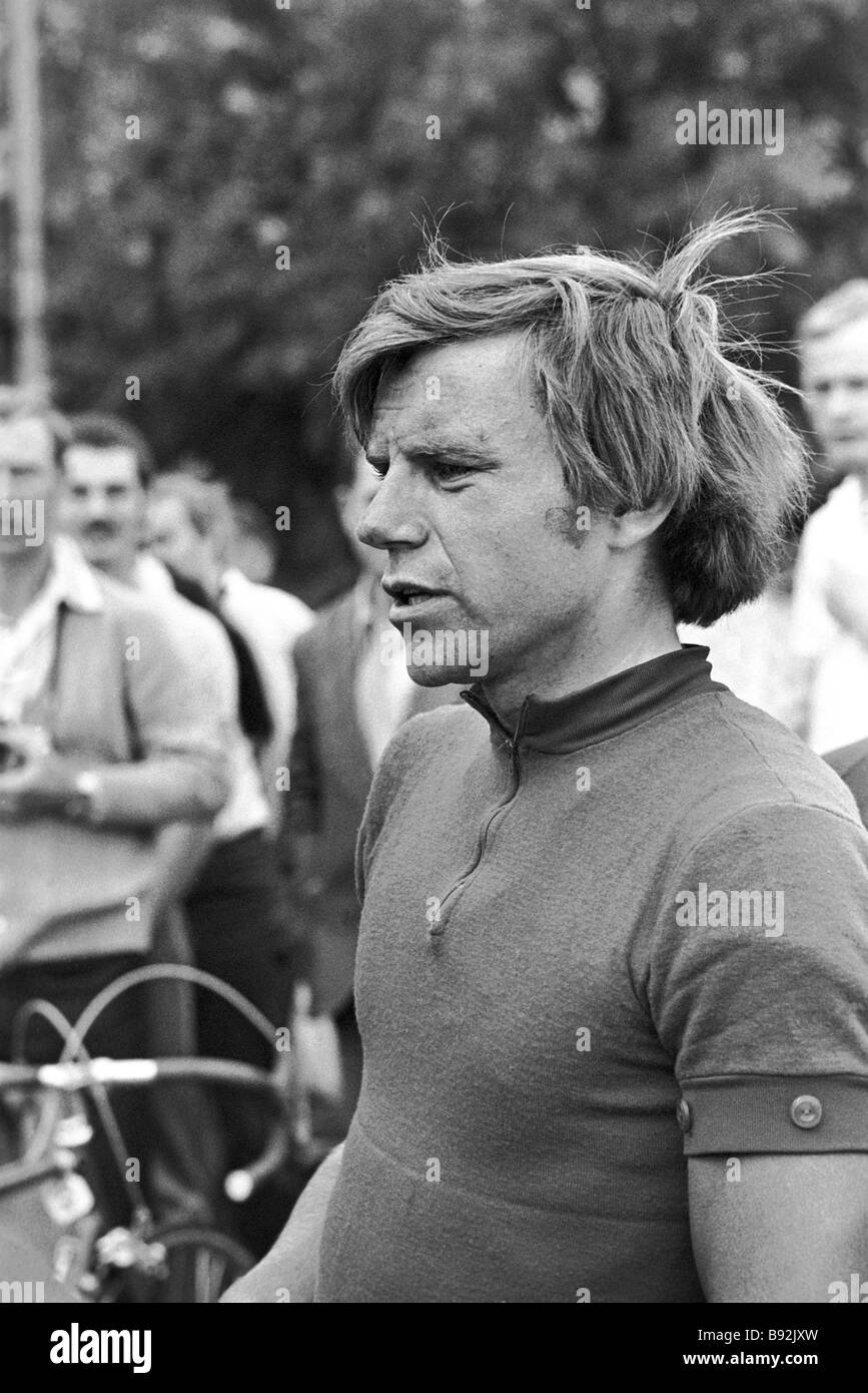 Sergei Sukhoruchenkov a member of the Soviet cycling team a candidate ...