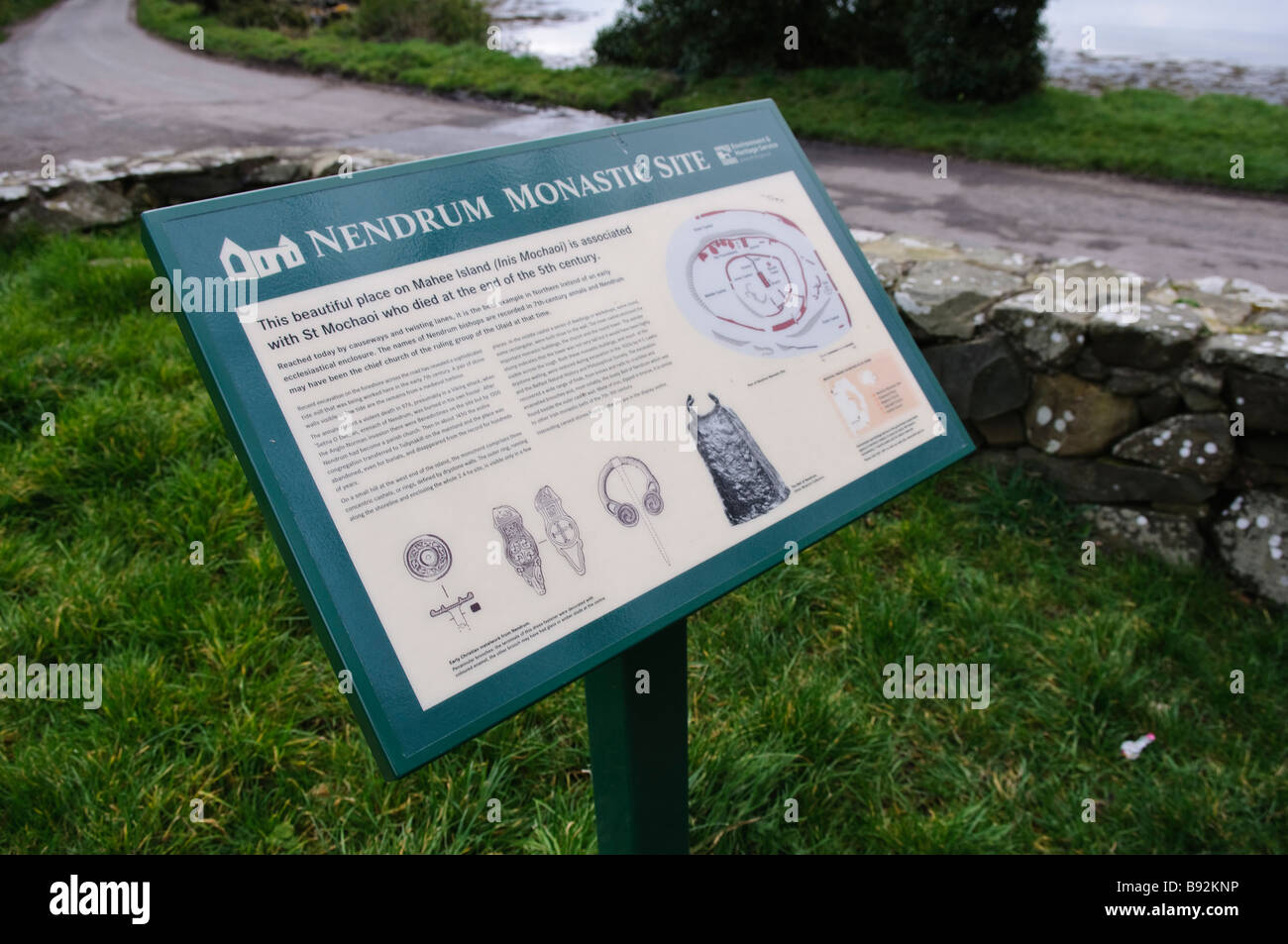 Nendrum monastery hi-res stock photography and images - Alamy