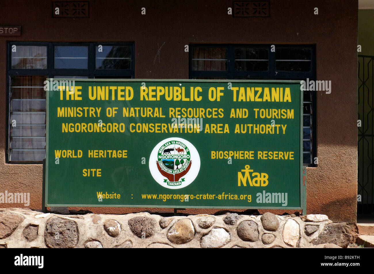 Ngorongoro Conservation Area Stock Photo - Alamy