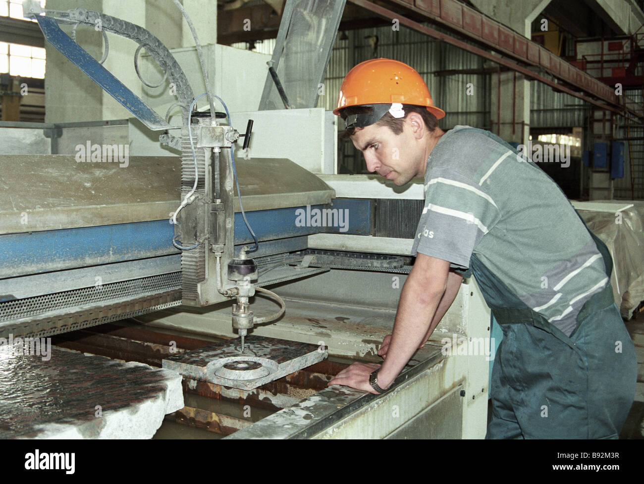 A stone processing plant Stock Photo - Alamy