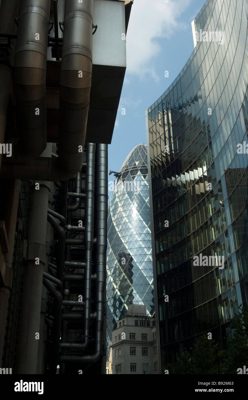 The Gherkin building in London UK Stock Photo - Alamy