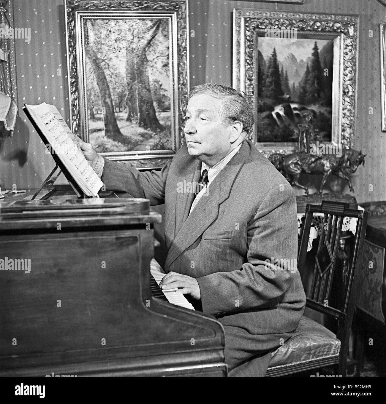 Maxim Mikhailov 1893 1971 the Bolshoi Theater lead singer and People s ...