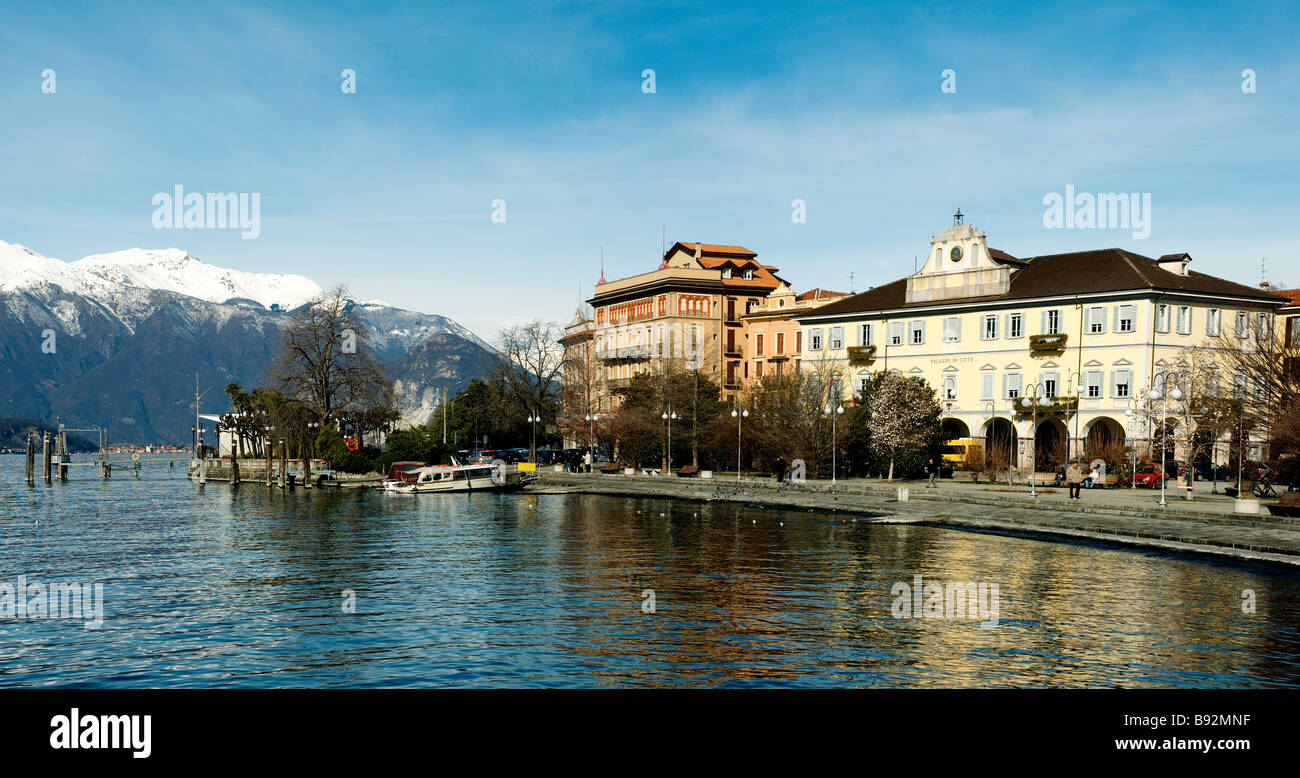 Italy Piemont Lake Maggiore Verbania Stock Photo - Alamy