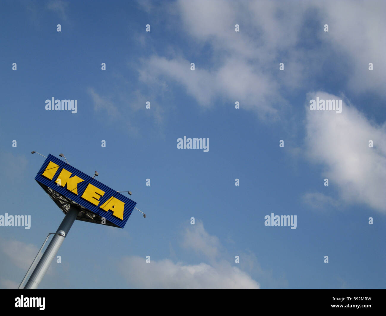 IKEA furniture store emblem Stock Photo - Alamy