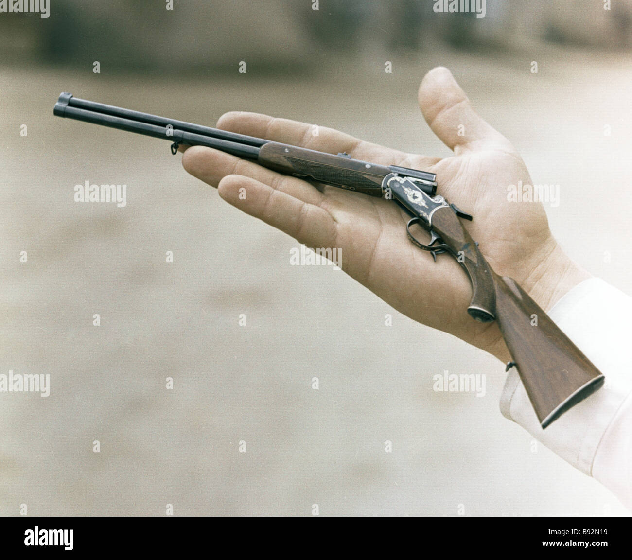 This miniature rifle was made at the Izhevsk Works Stock Photo - Alamy