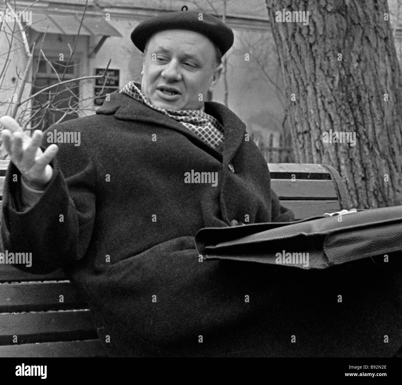 Soviet playwright Viktor Rozov Stock Photo - Alamy