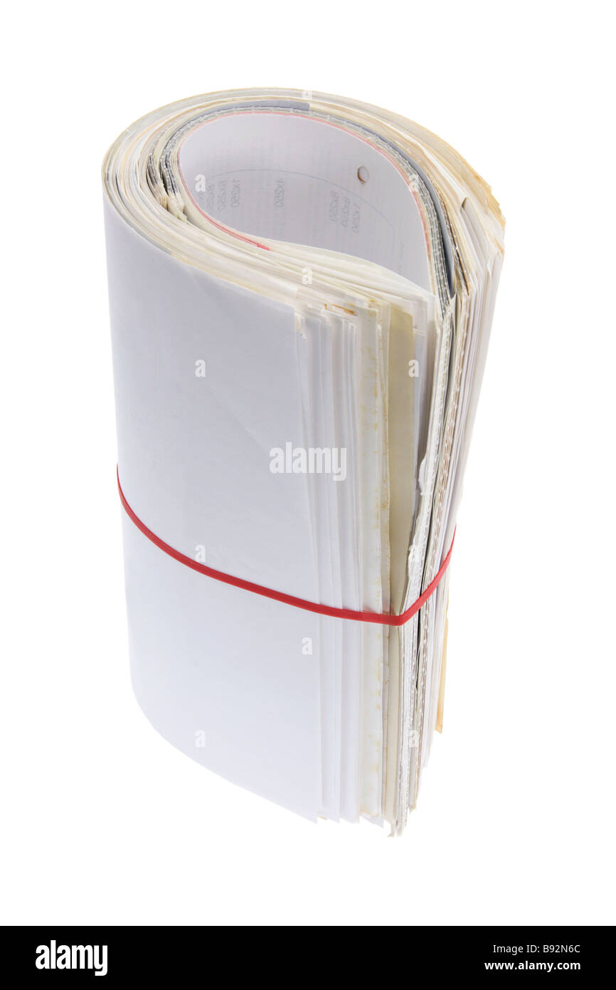 Official documents Cut Out Stock Images & Pictures - Alamy
