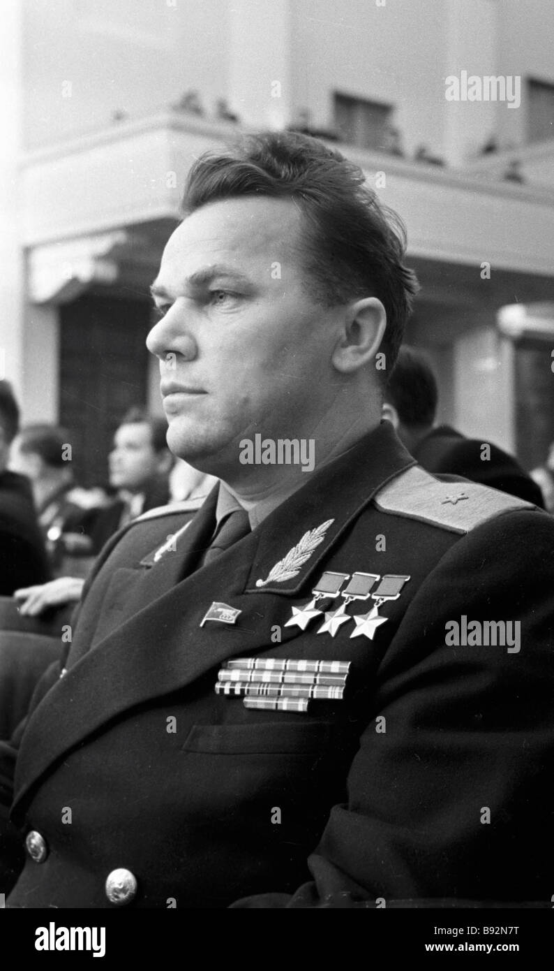 Thrice Hero of the Soviet Union pilot Ivan Kozhedub Stock Photo - Alamy