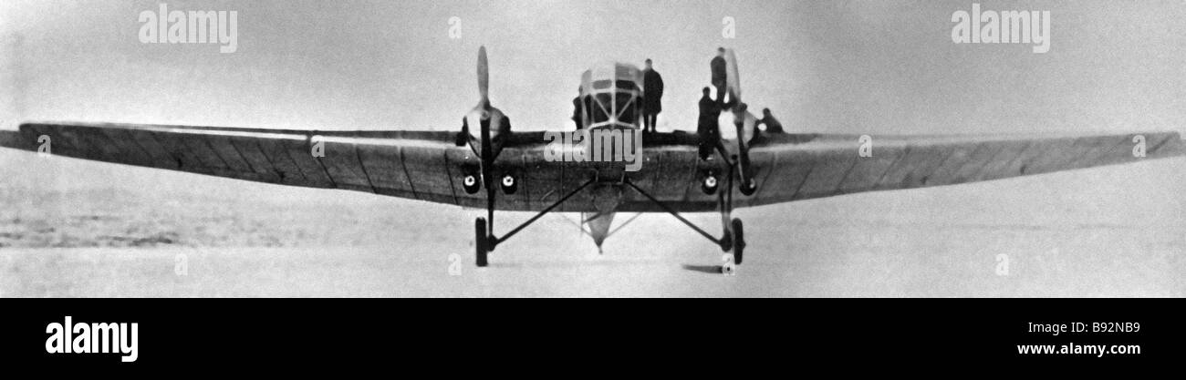 The ANT 4 was the first Soviet heavy bomber Stock Photo - Alamy