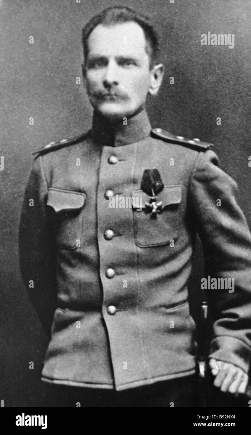 Vladimir Arsenyev an explorer of the Far East and traveler Stock Photo ...