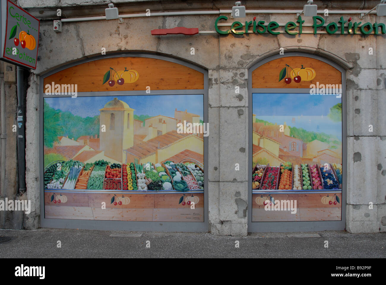 Food mural hi-res stock photography and images - Alamy