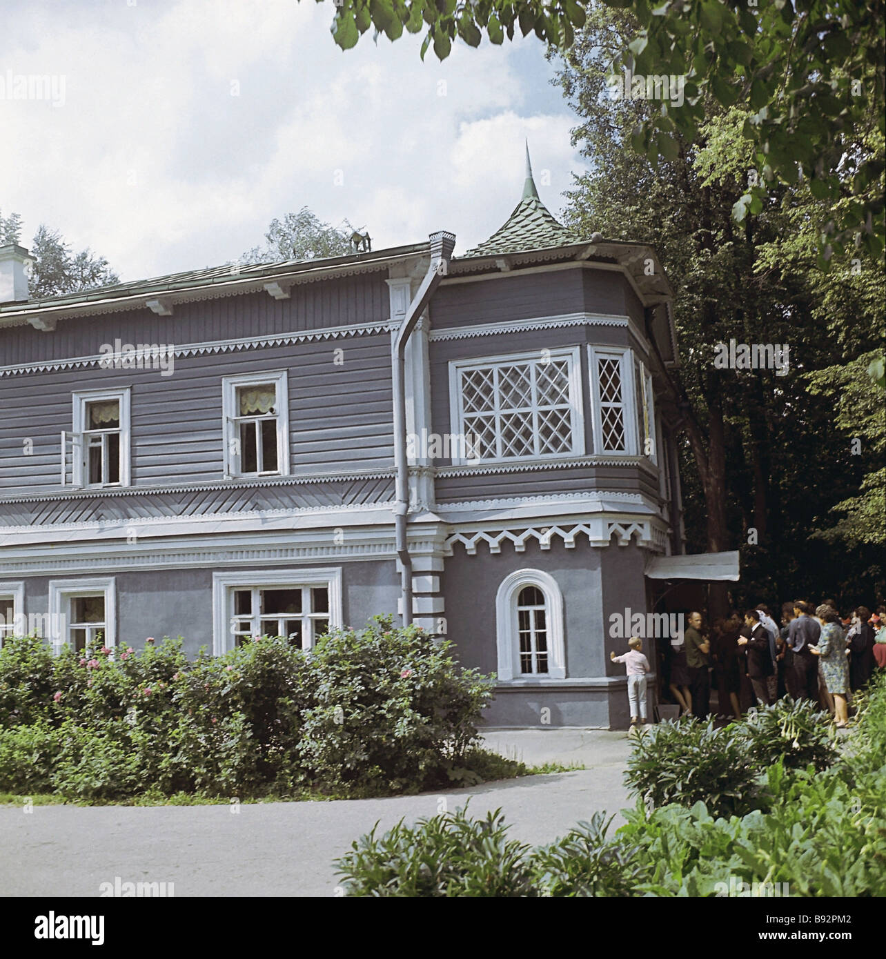 House Museum of composer Pyotr Tchaikovsky 1840 1893 in Klin The great ...