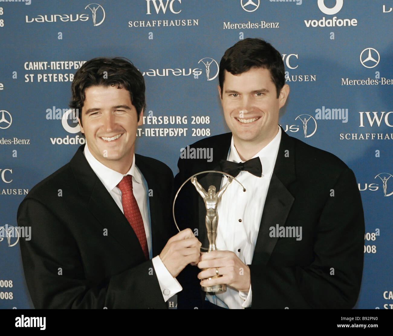 The Tuohey brothers Brendan and Sean of the United States who won the ...