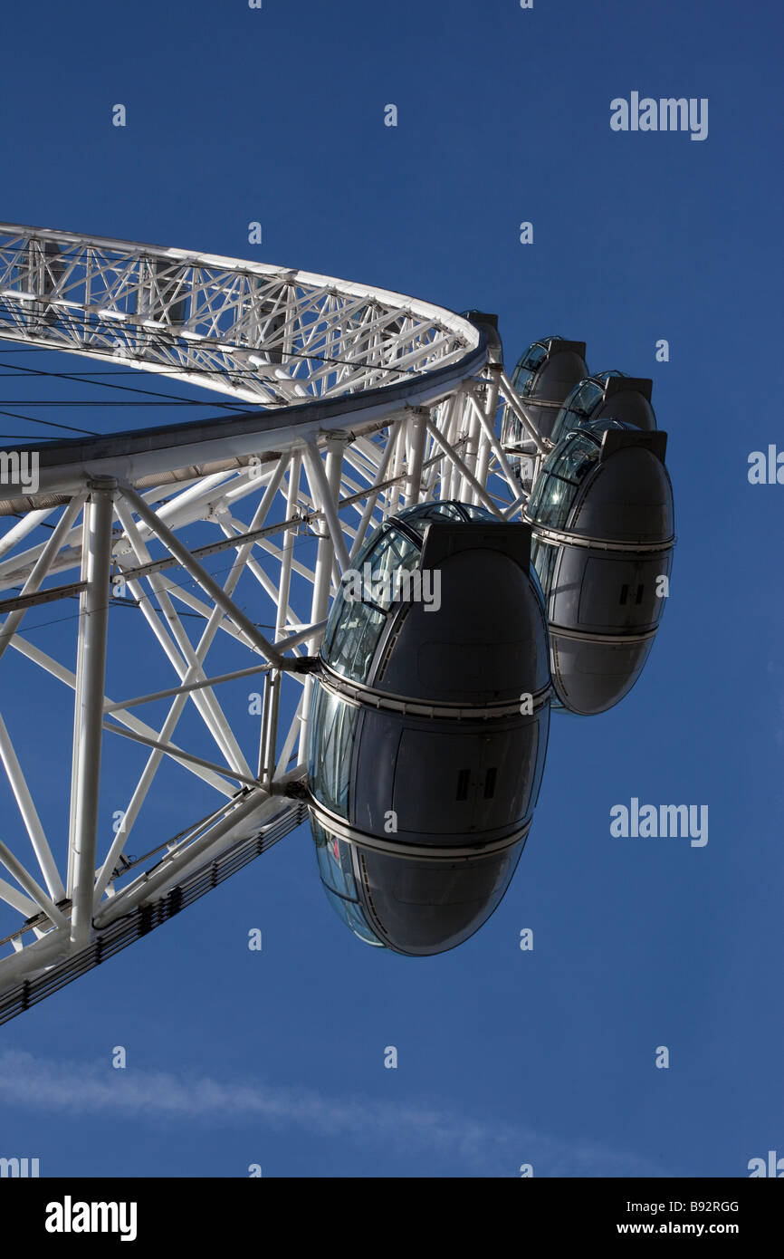 The London Eye, Millennium Wheel, at a height of 135 metres is the ...