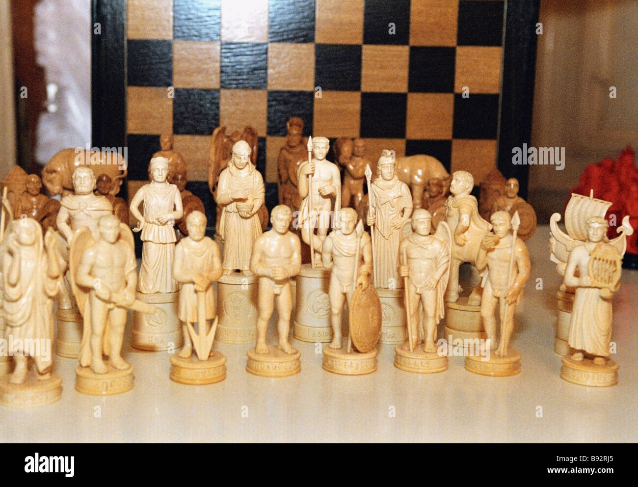 The Argonauts chess set Former world chess champion UNICEF ambassador ...