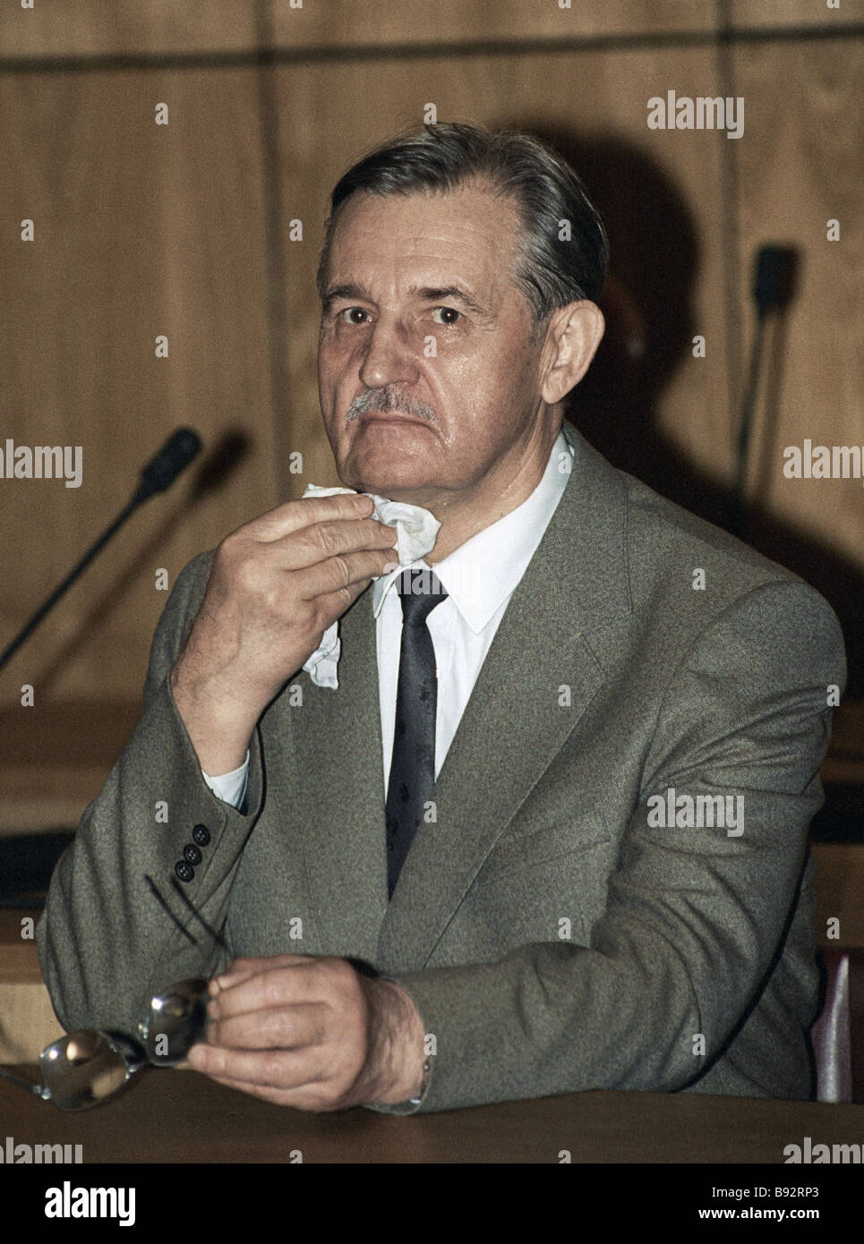 Valentin Varennikov former commander in chief of the Soviet Land Forces ...