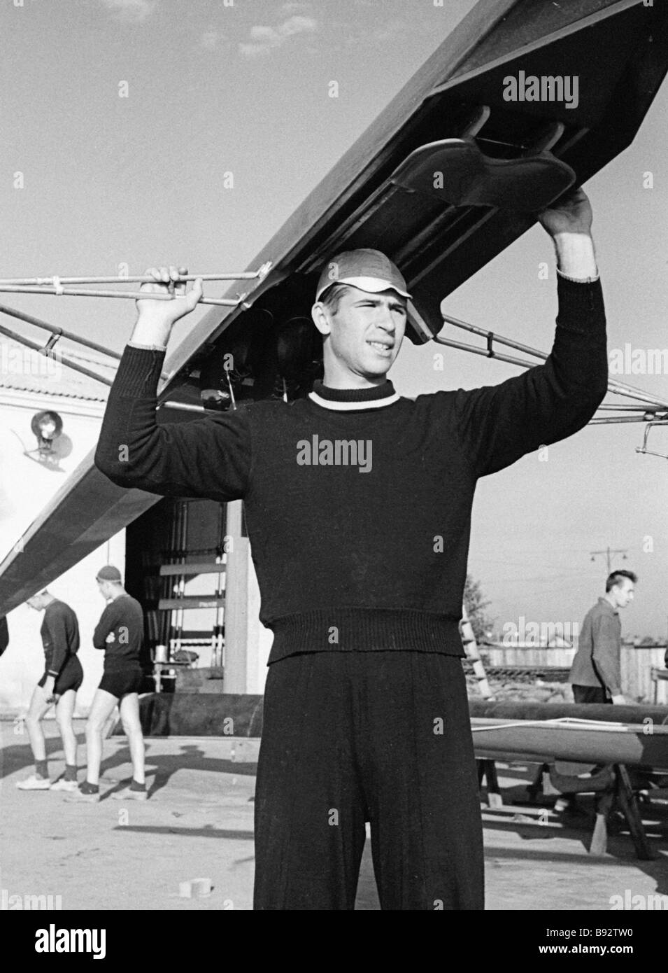 Alexei Komarov one of the best post war rowers was a 12 time Soviet champion three time European ...