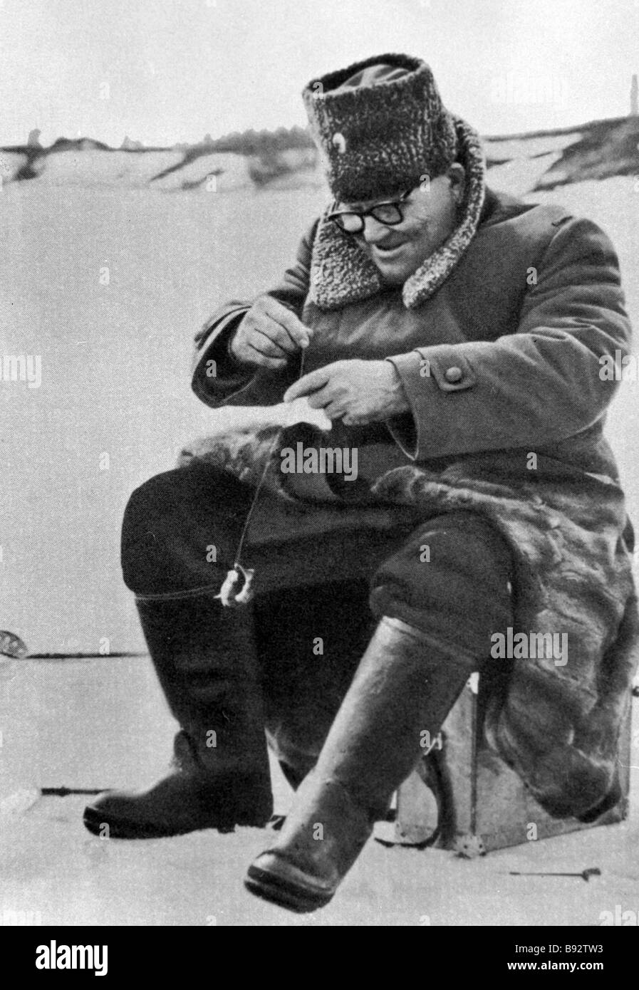 Outstanding Soviet military leader Marshal of Soviet Union Ivan Konev ...