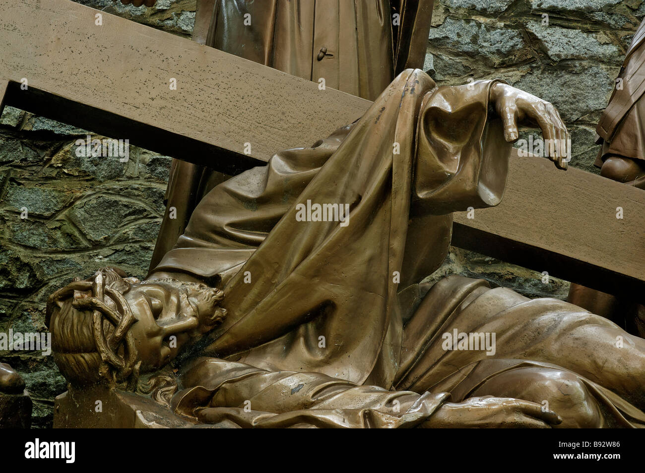 Ninth station of the cross hi-res stock photography and images - Alamy