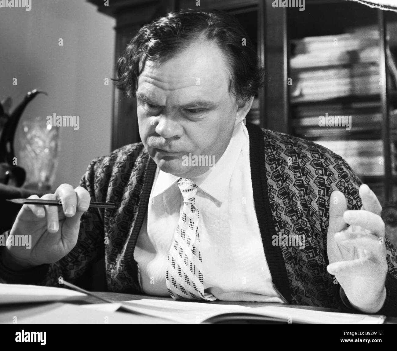 USSR People s Artist conductor Konstantin Ivanov Stock Photo - Alamy