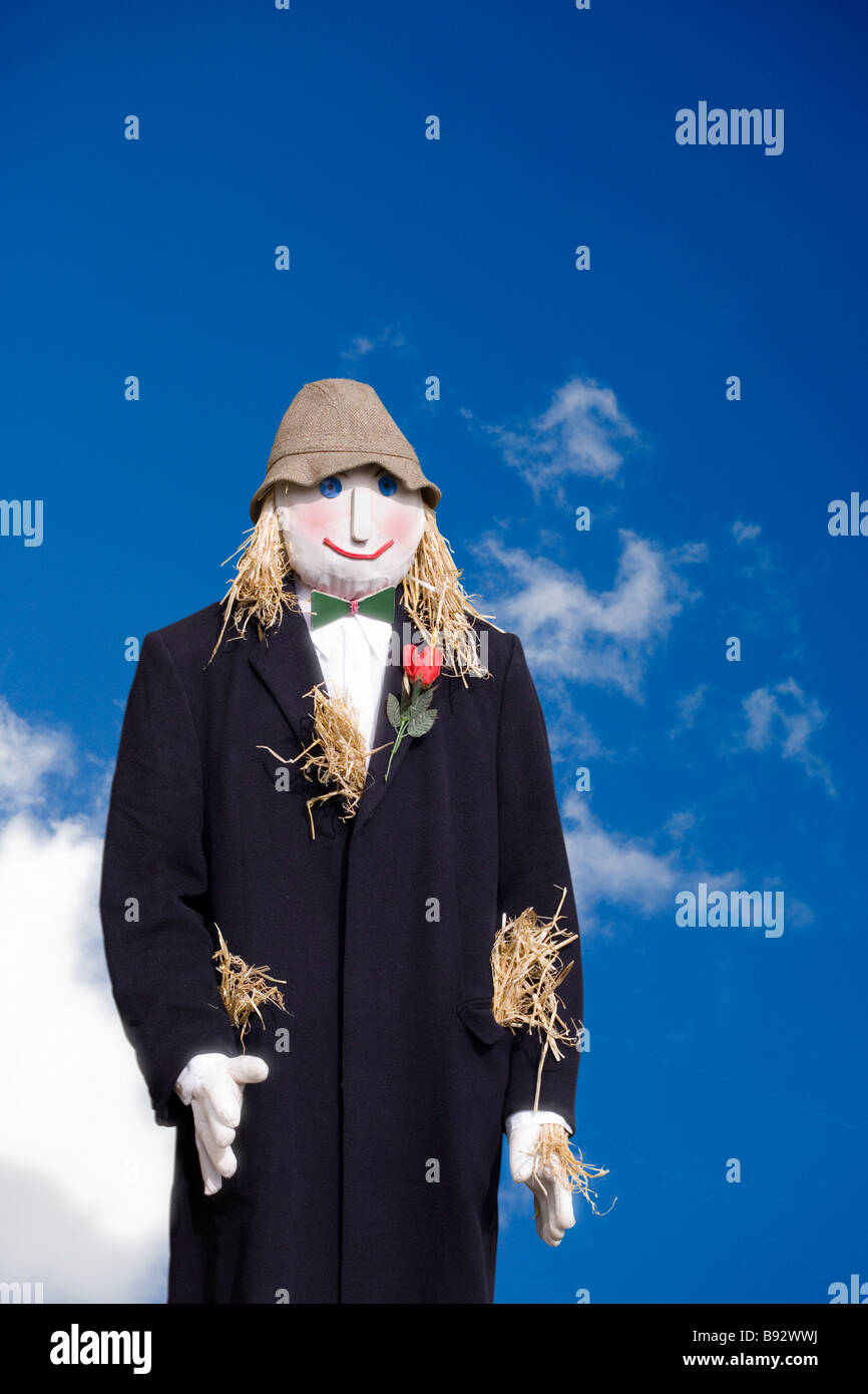 Male scarecrow at the Scarecrow Festival in the Village of Wray ...