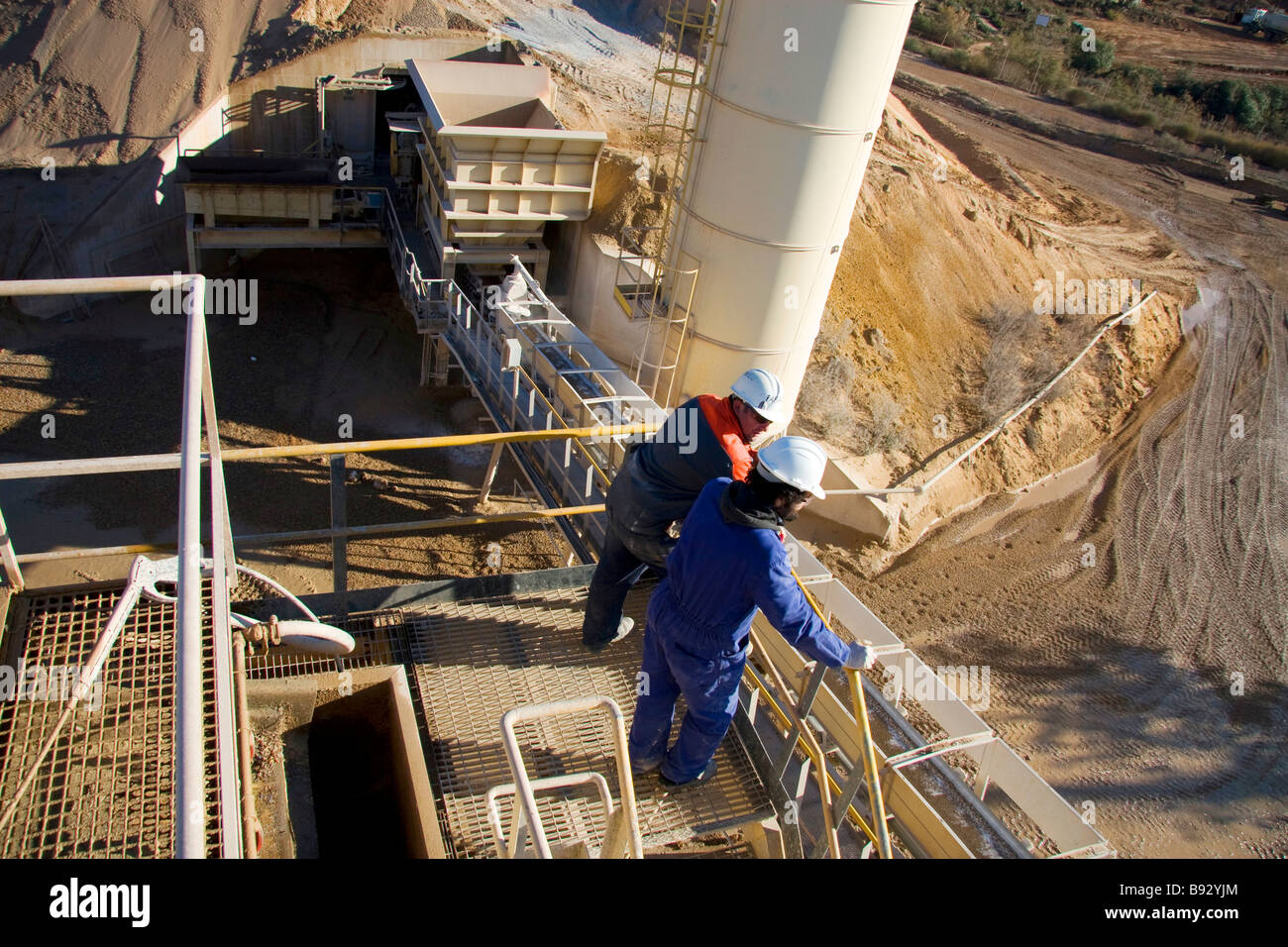 Gold mine in Sardinia Stock Photo - Alamy