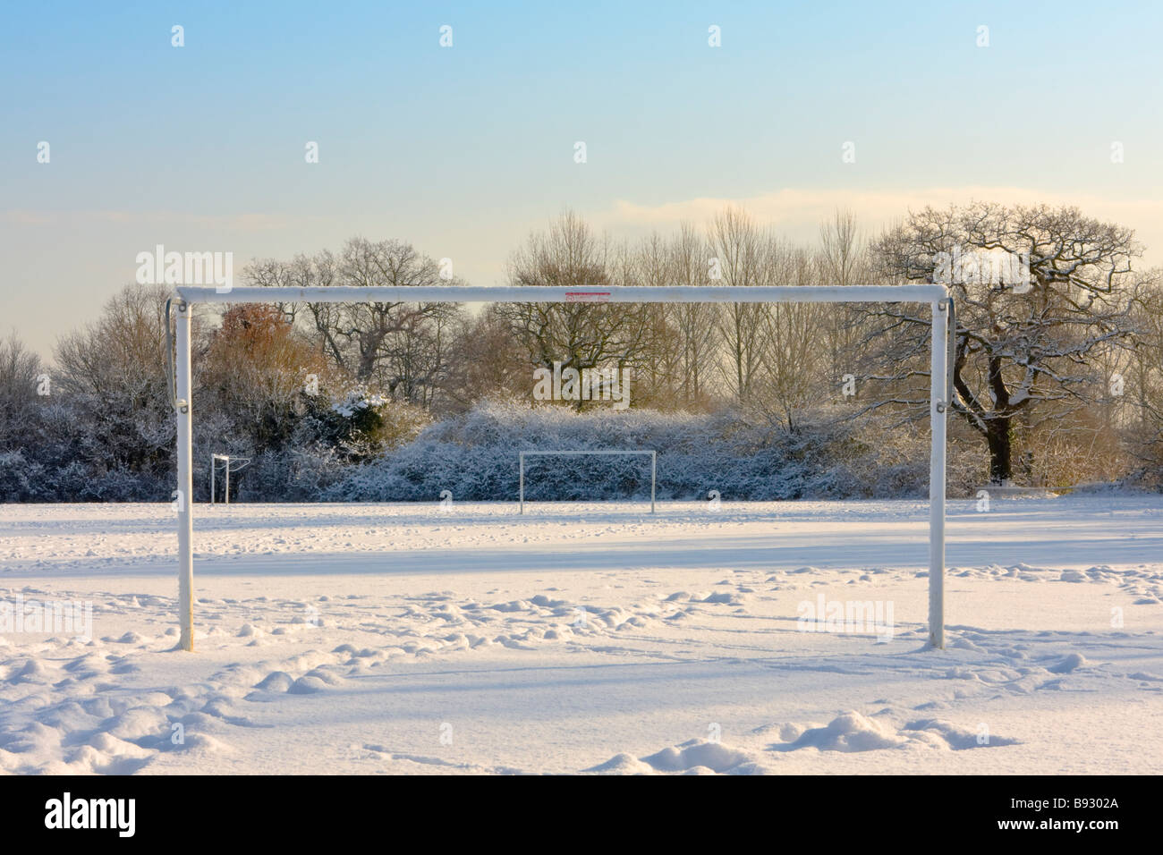 Hockey goal hi-res stock photography and images - Alamy