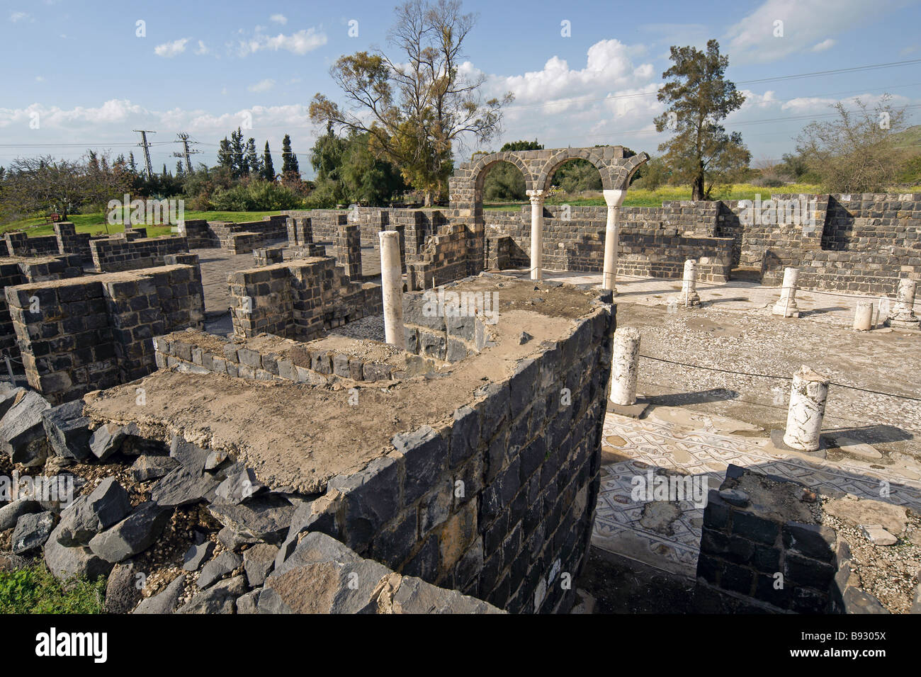 Kursi gergesa byzantine monastery church hi-res stock photography and ...