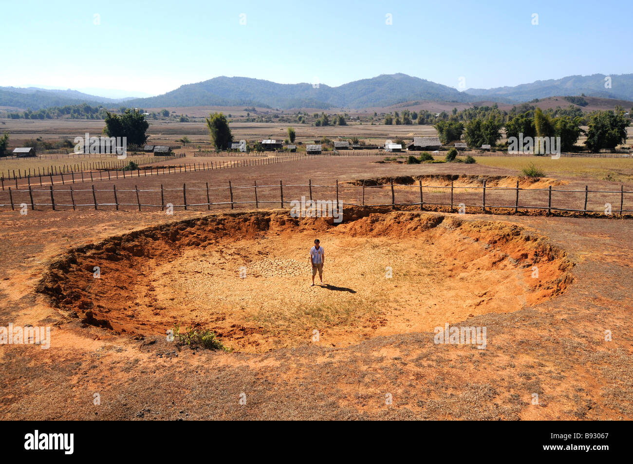 Bomb crater hi-res stock photography and images - Alamy