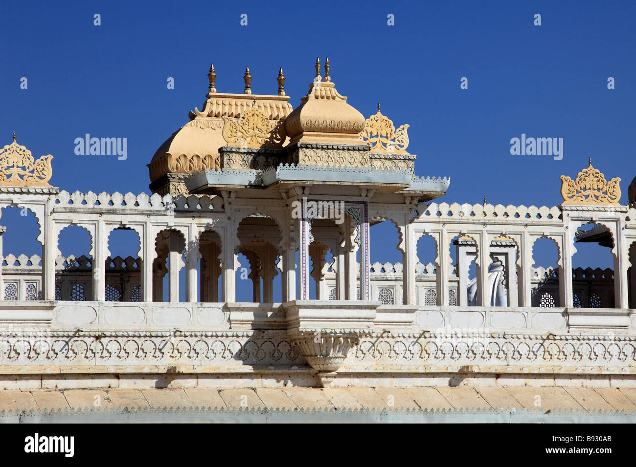 Udaipur city palace detail hi-res stock photography and images - Alamy