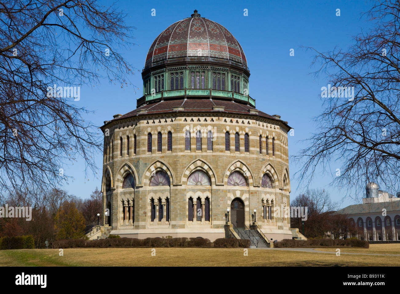 Sixteen sided Nott Memorial Building at Union College Schenectady New ...