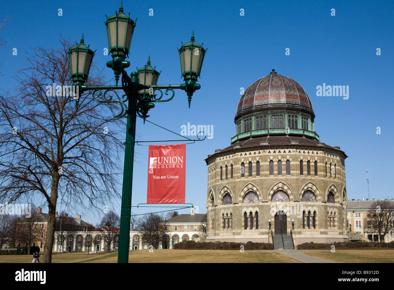 Sixteen sided Nott Memorial Building at Union College Schenectady New ...