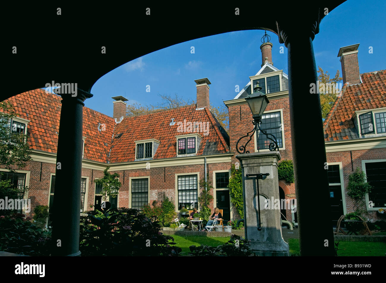 Leiden Netherlands Holland Dutch Historic Town Stock Photo - Alamy