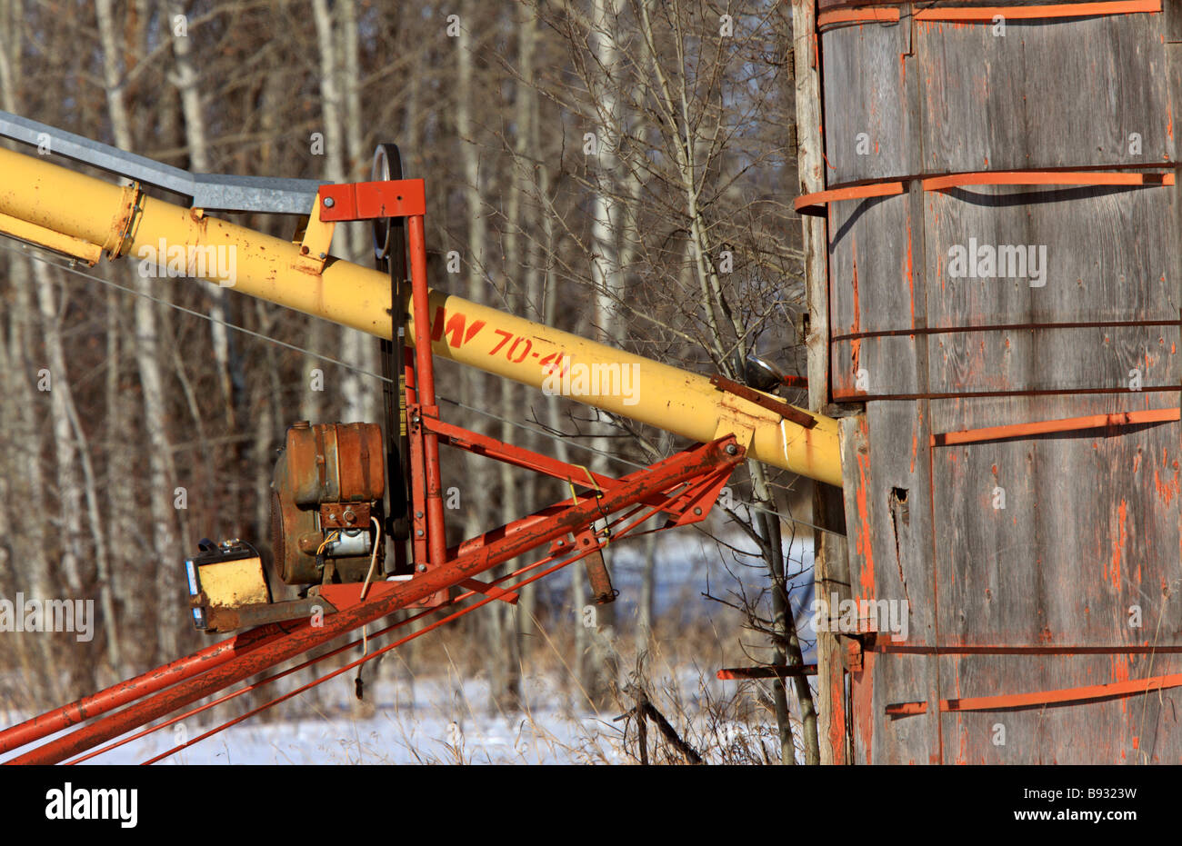 Wooden granary storage hi-res stock photography and images - Alamy