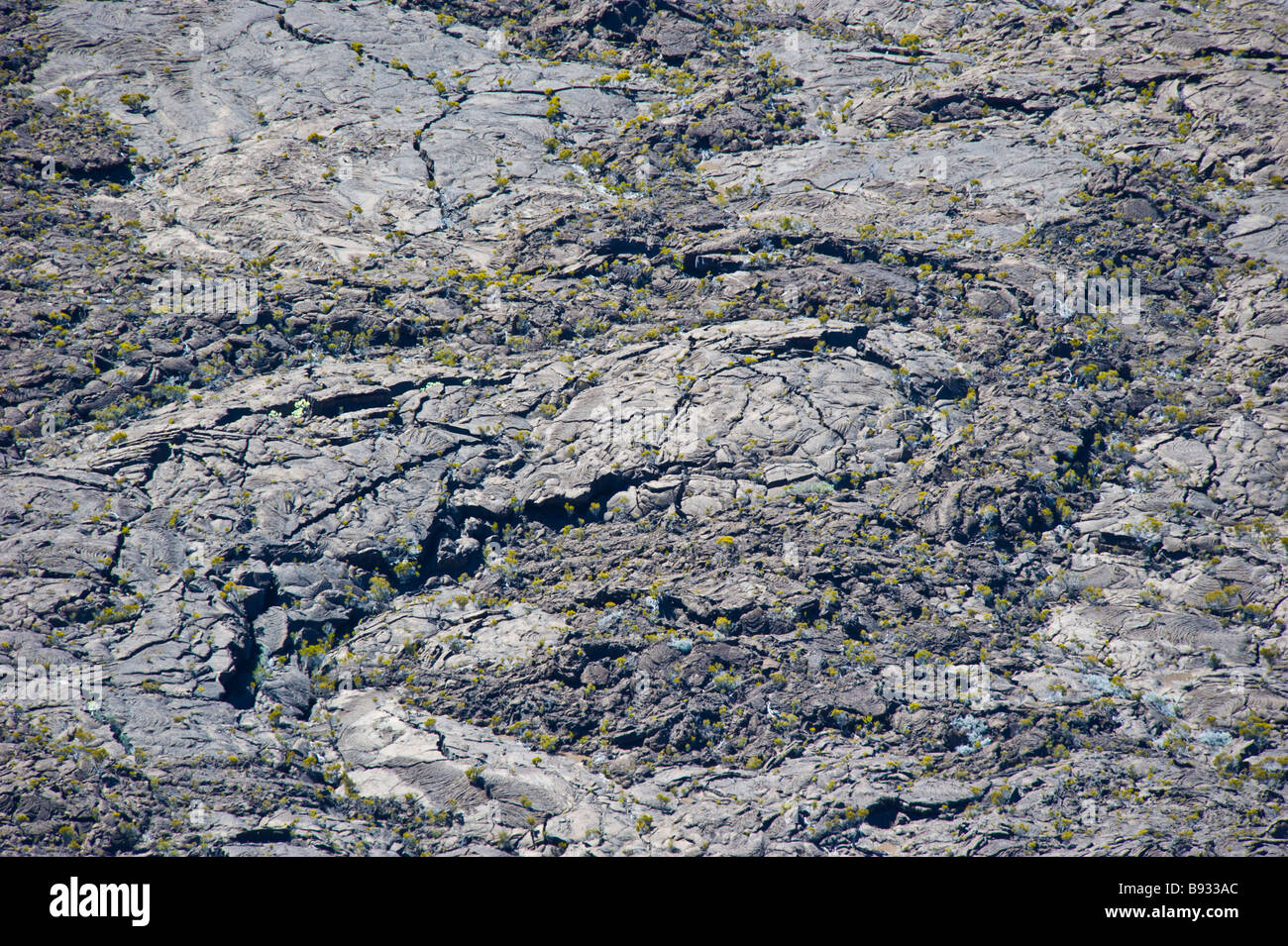 Cold magma at active volcano Piton de la Fournaise, La Réunion, France ...