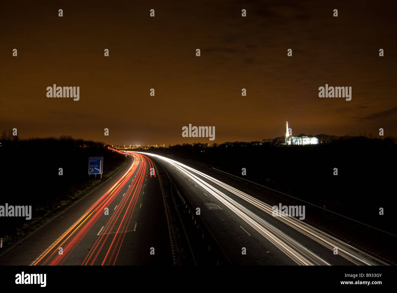 Mormon Church Chorley Stock Photo - Alamy