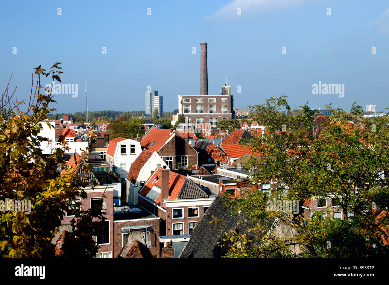 Leiden Netherlands Holland Dutch Historic Town Stock Photo - Alamy
