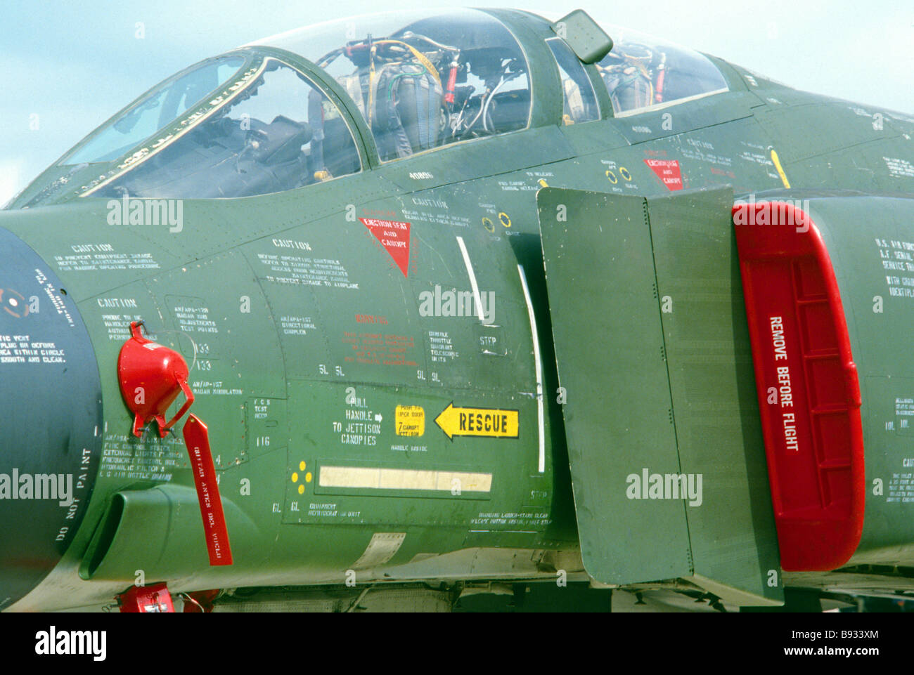 F 4 phantom cockpit hi-res stock photography and images - Alamy