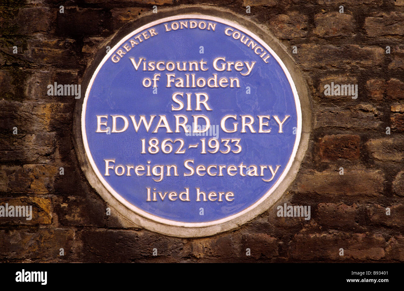Edward grey hi-res stock photography and images - Alamy