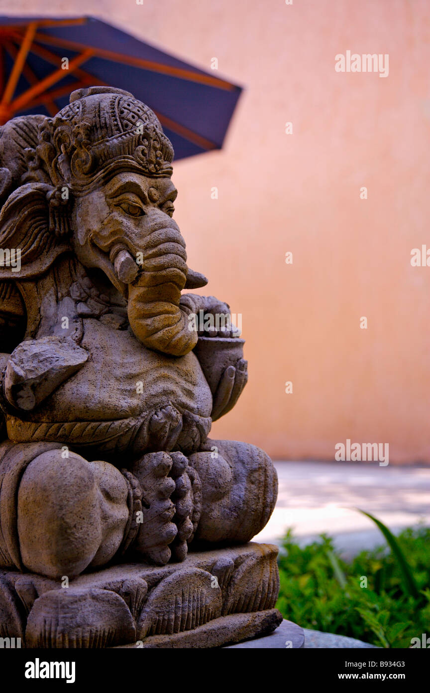 Sculpture of elephant in Bali Indonesia Stock Photo - Alamy