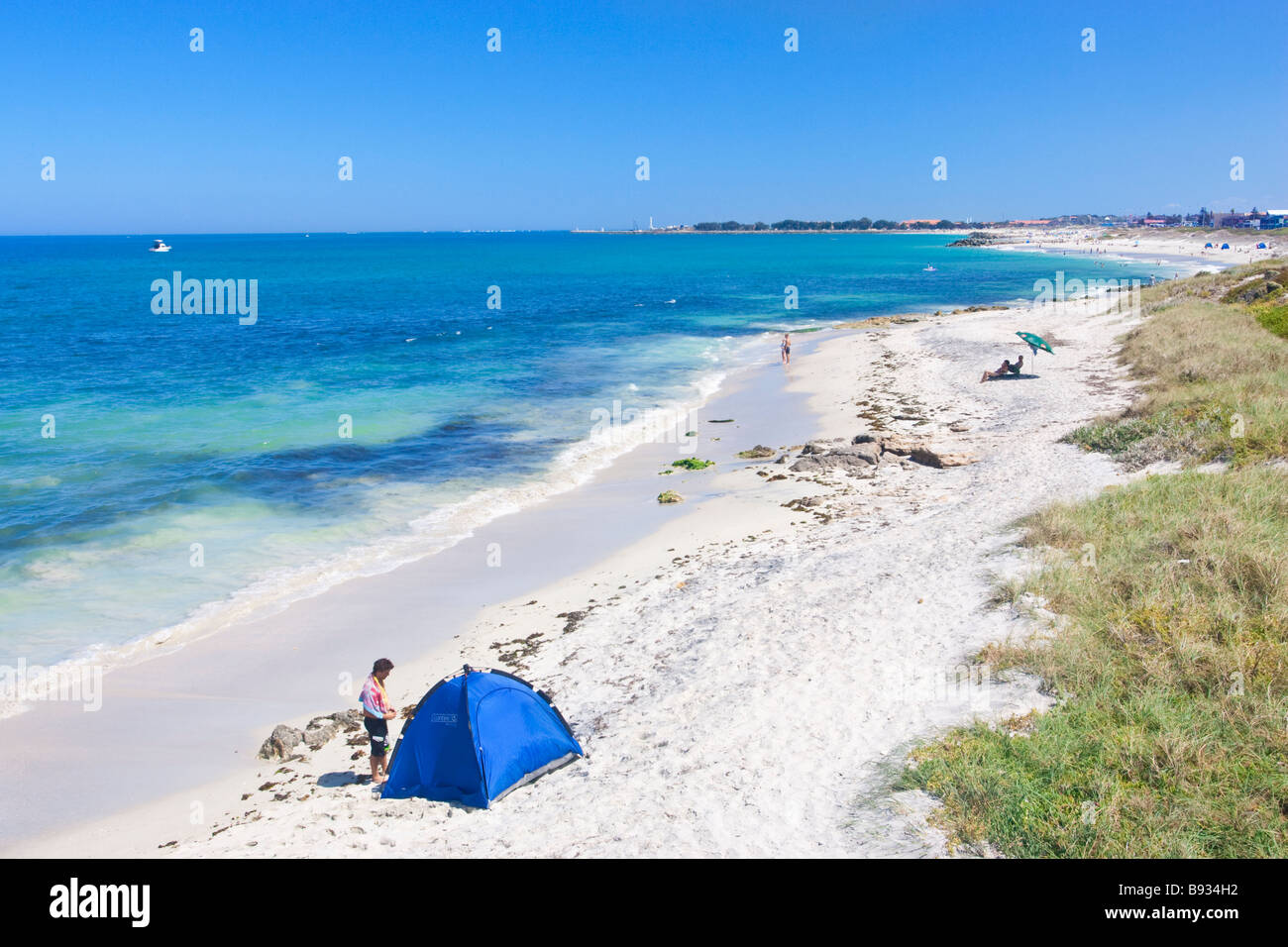 Sorrento Beach in Perth, Western Australia Stock Photo - Alamy