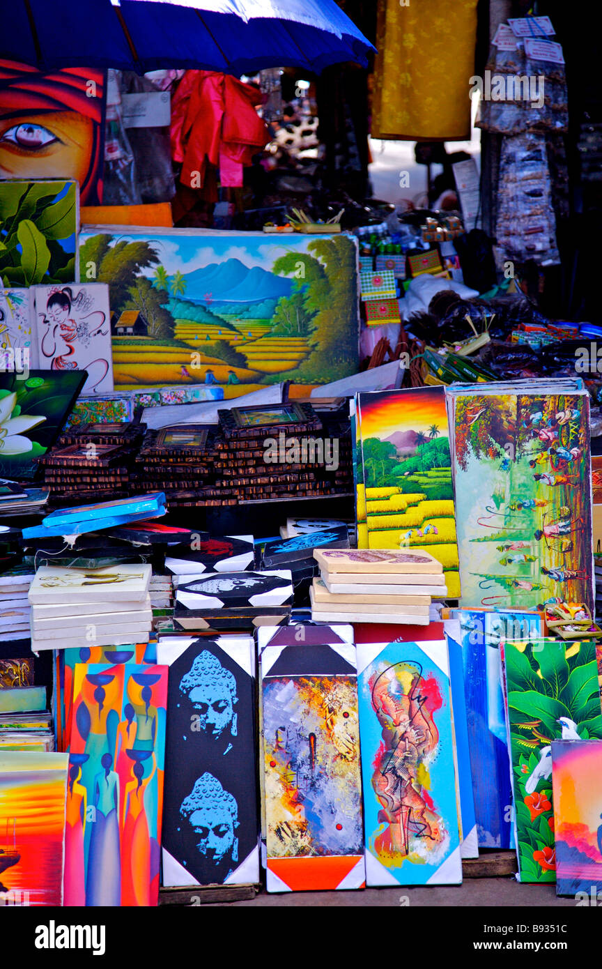 Paint on sale in Bali Indonesia Stock Photo - Alamy