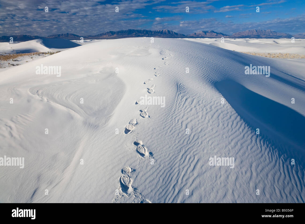 White Sands National Monument New Mexico USA Stock Photo - Alamy