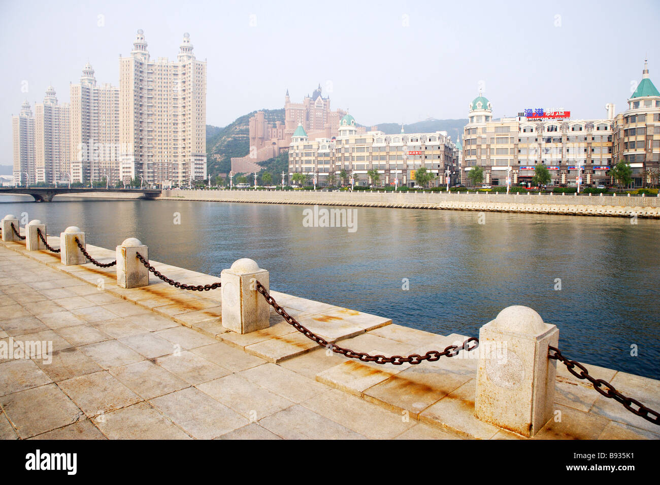 China Liaoning Province Dalian Xinghai Bay Square Stock Photo - Alamy